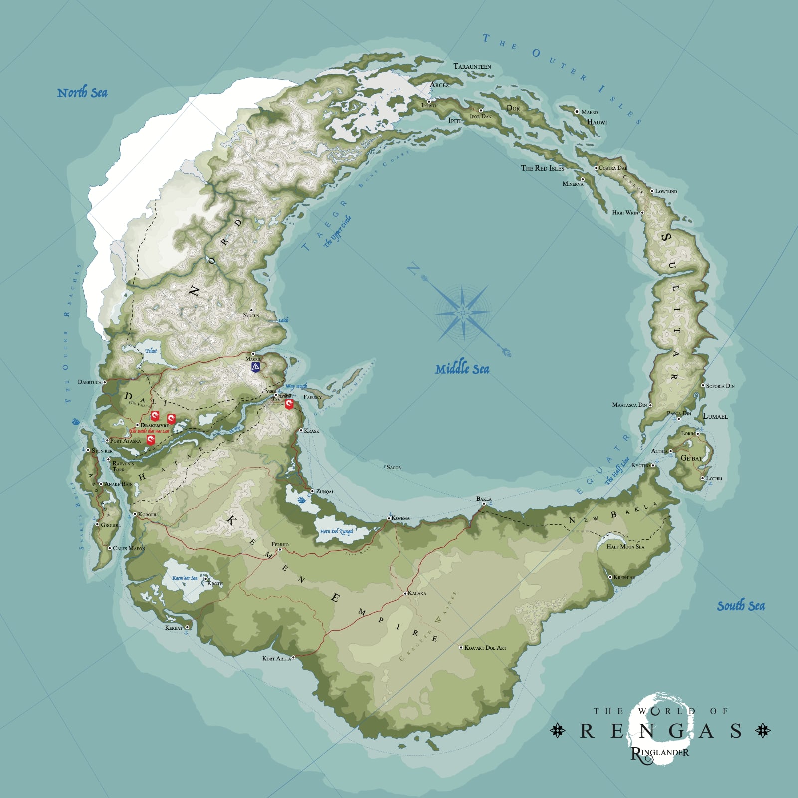 Building a fantasy world map using Adobe Illustrator | Article ...